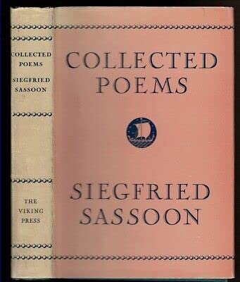 Rare COLLECTED POEMS Sassoon, SiegfriedViking Press 1st edit/1st print 1949 [Hardcover] Sassoon ...