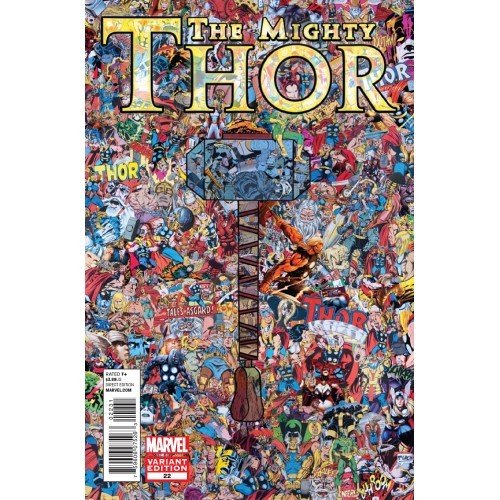 Mighty Thor #22 "Collage Variant" by Matt Fraction | Goodreads