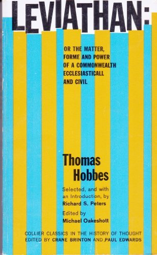 Leviathan by Thomas Hobbs (1963-01-01) by Thomas Hobbes | Goodreads
