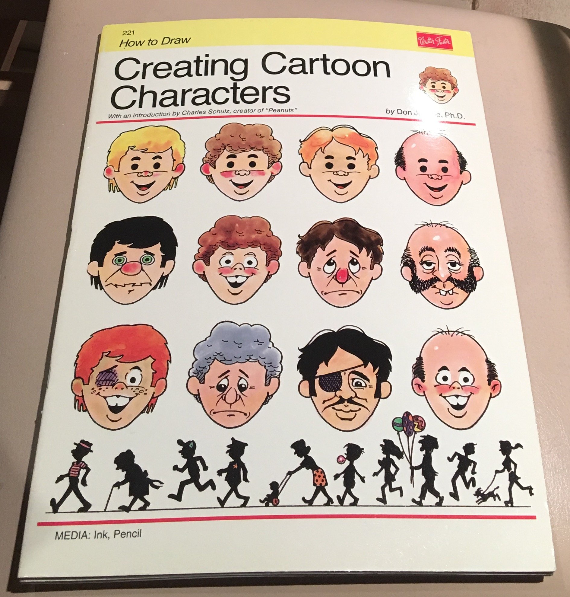 Creating Cartoon Characters: Cartoons in Ink & Pencil (HT221) by Don ...