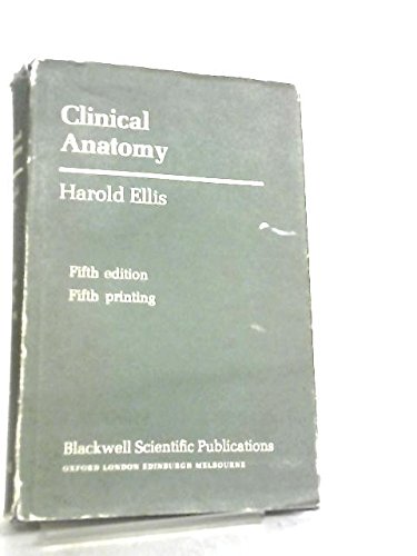 Clinical Anatomy by Harold Ellis | Goodreads