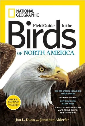 Field Guide To Birds Of North America 6th Ed by National Geographic ...