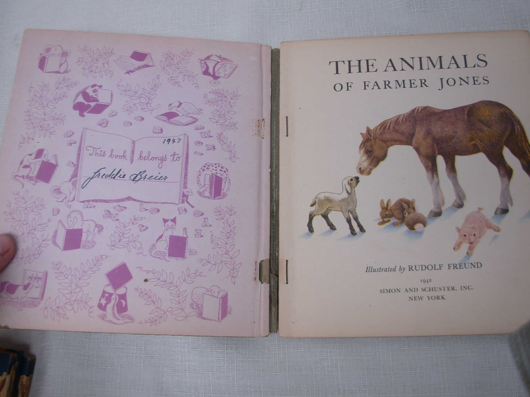 The Animals of Farmer Jones by Rudolf - Illustrations Freund | Goodreads