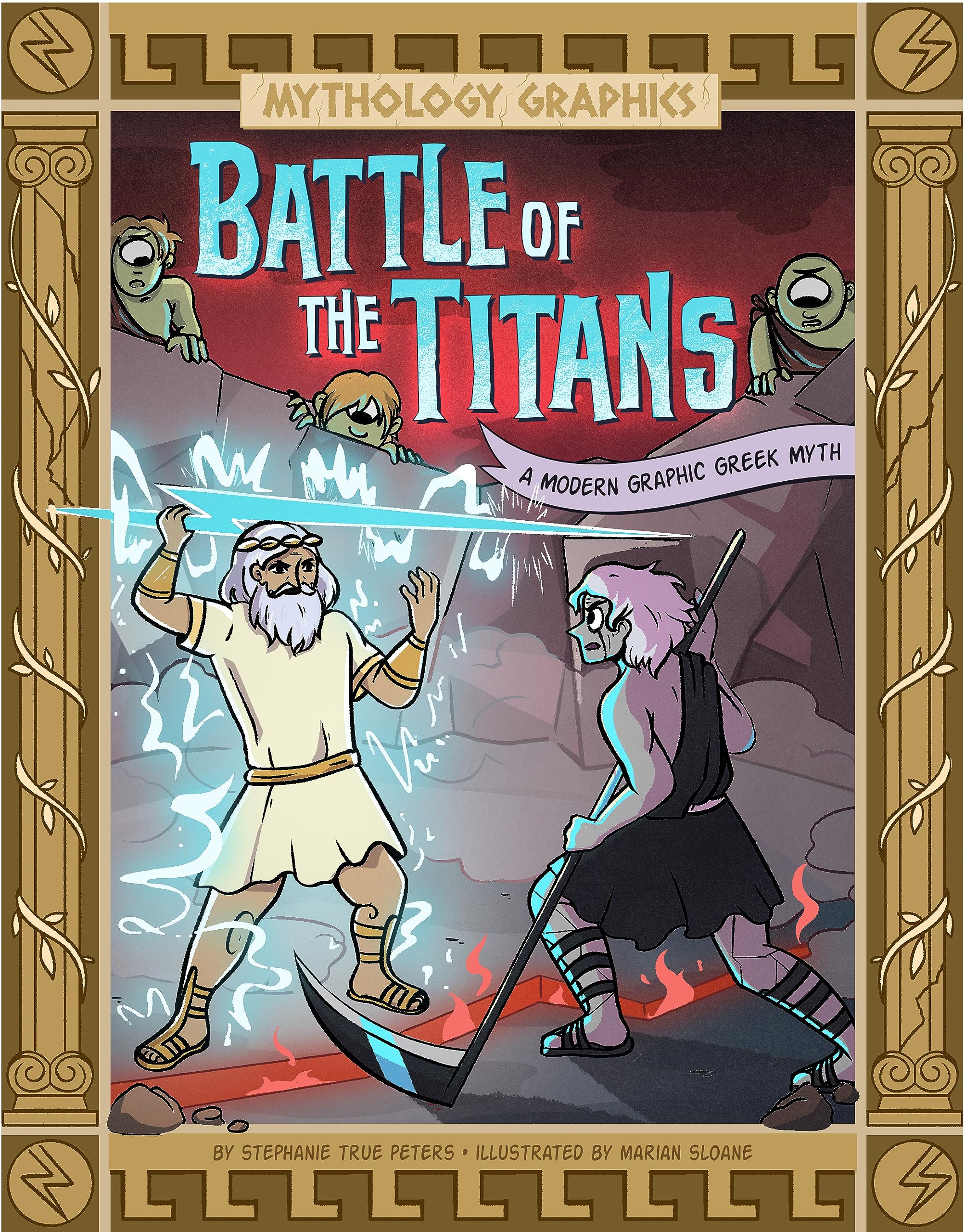 Battle of the Titans: A Modern Graphic Greek Myth by Stephanie Peters ...