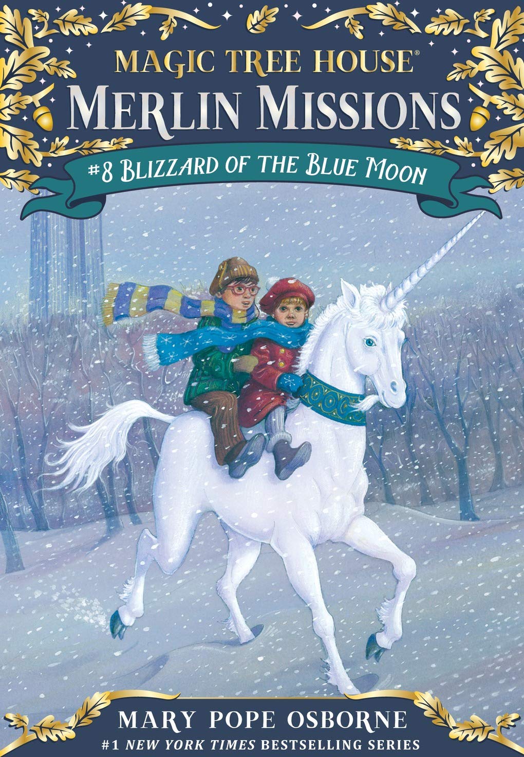 Magic Tree House #36: Blizzard of the Blue Moon by Dennis Shealy ...