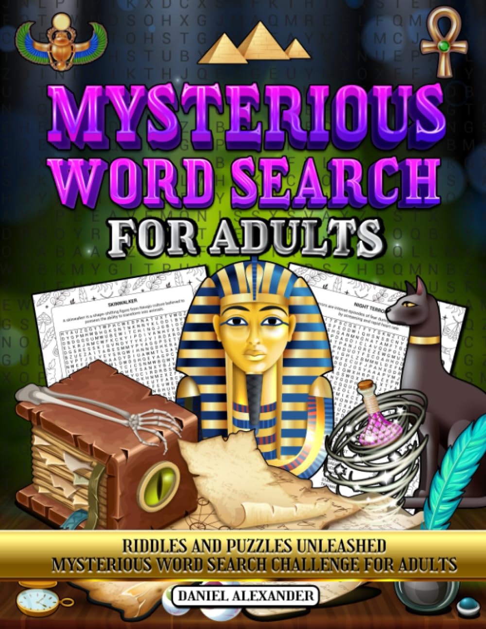 Mysterious Word Search for adults: Riddles & Puzzles Unleased ...