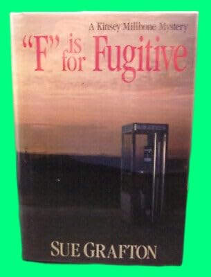 Collectible Sue Grafton "F" IS FOR FUGITIVE First edition 1989 ...
