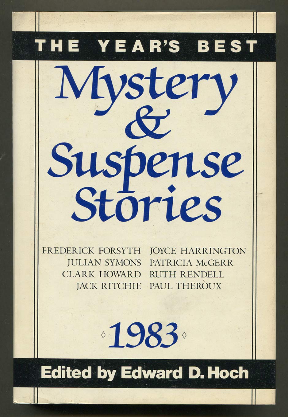 The Year's Best Mystery and Suspense Stories, 1983 by Edward D. Hoch ...
