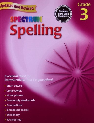 By Spectrum Spelling, Grade 3 (Spectrum) by SchoolSpecialtyPublishing ...