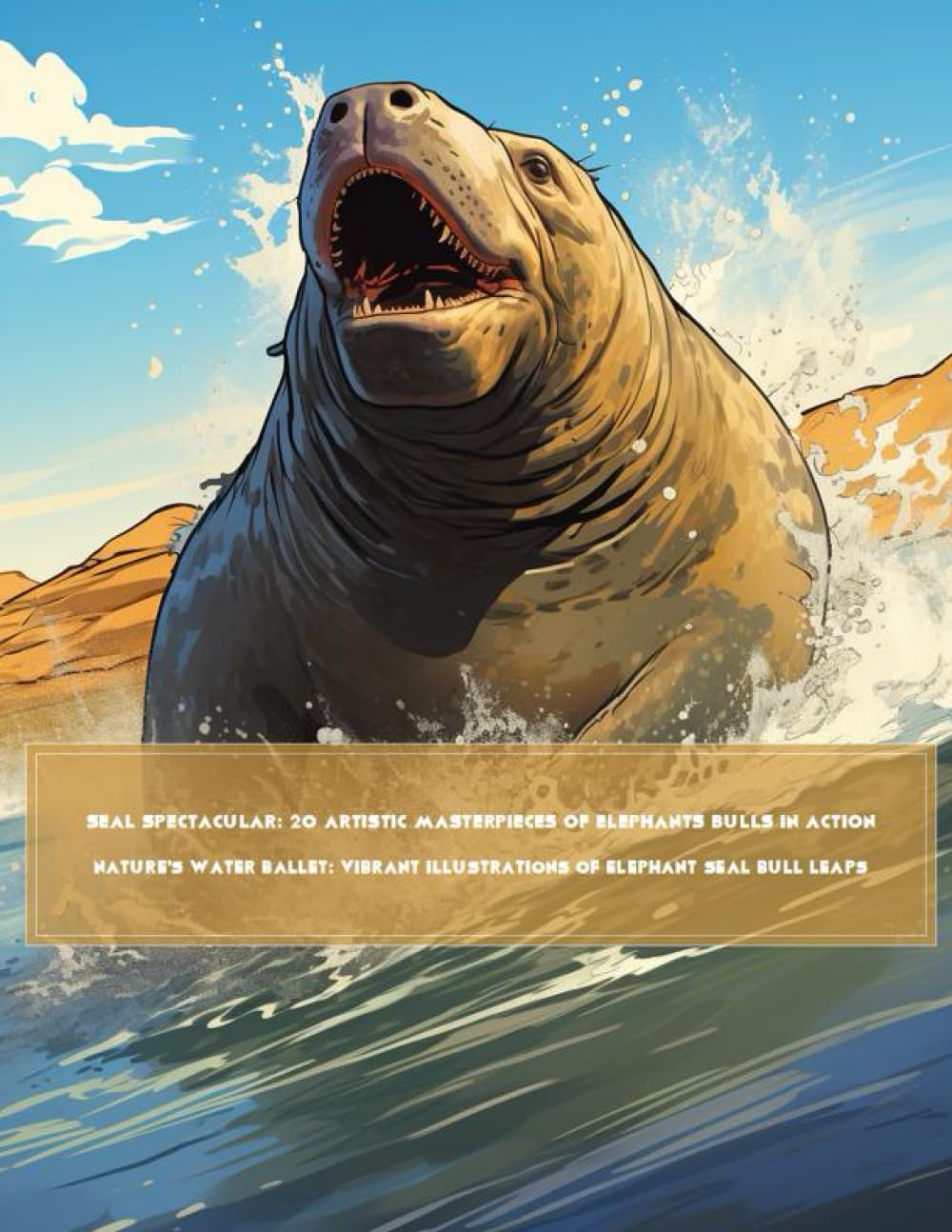 Seal Spectacular: 20 Artistic Masterpieces of Elephants Bulls in Action ...