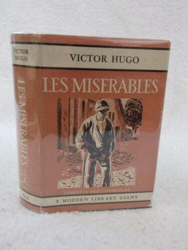 Rare Victor Hugo LES MISERABLES Charles Wilbour Transl. Modern Library ...