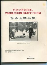 The original Wing Chun staff form, featuring Sifu Eddie Chong: The ...
