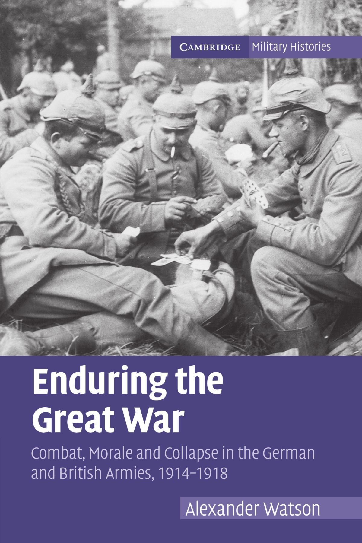 Enduring the Great War: Combat, Morale and Collapse in the German and ...