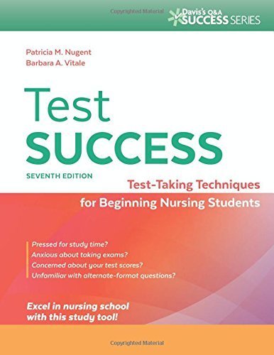 Test Success: Test-Taking Techniques for Beginning Nursing Students by ...