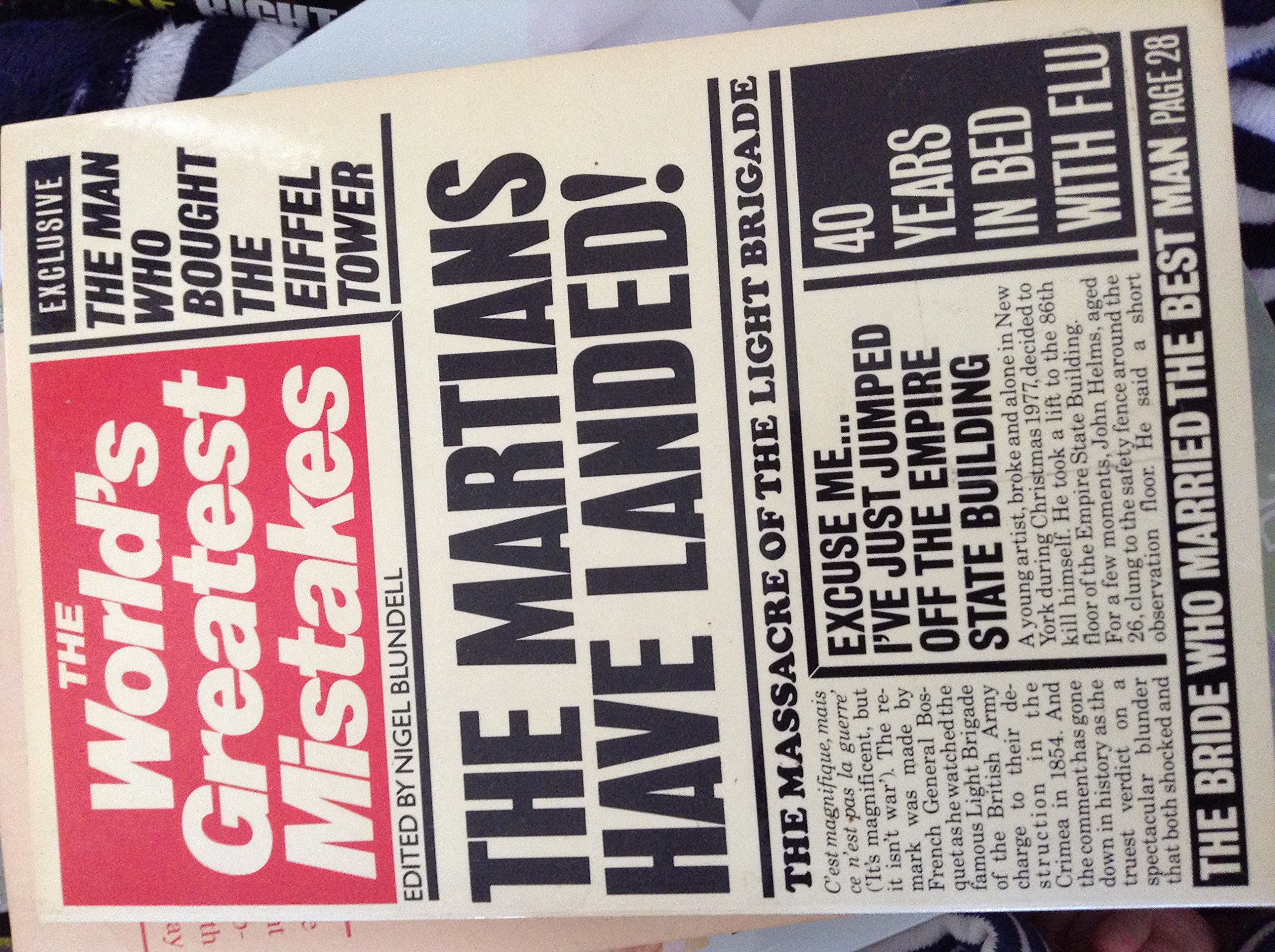 World's Greatest Mistakes by Nigel Blundell | Goodreads