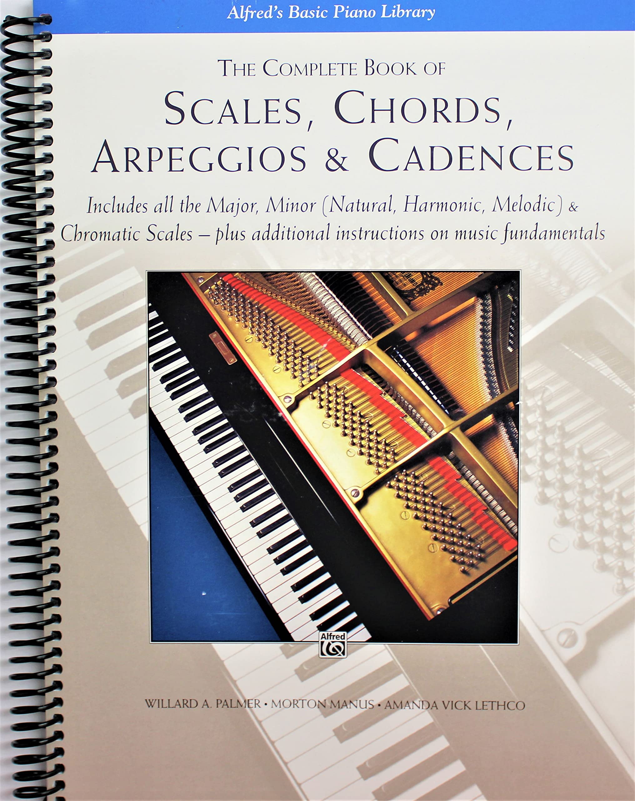 The Complete Book of Scales, Chords, Arpeggios & Cadences by Willard A ...