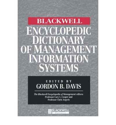 [(The Blackwell Encyclopedic Dictionary of Management Information ...