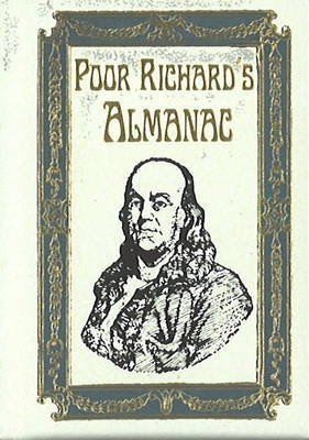 Poor Richard's Almanac Minibook - Limited Gilt-Edged Edition by ...