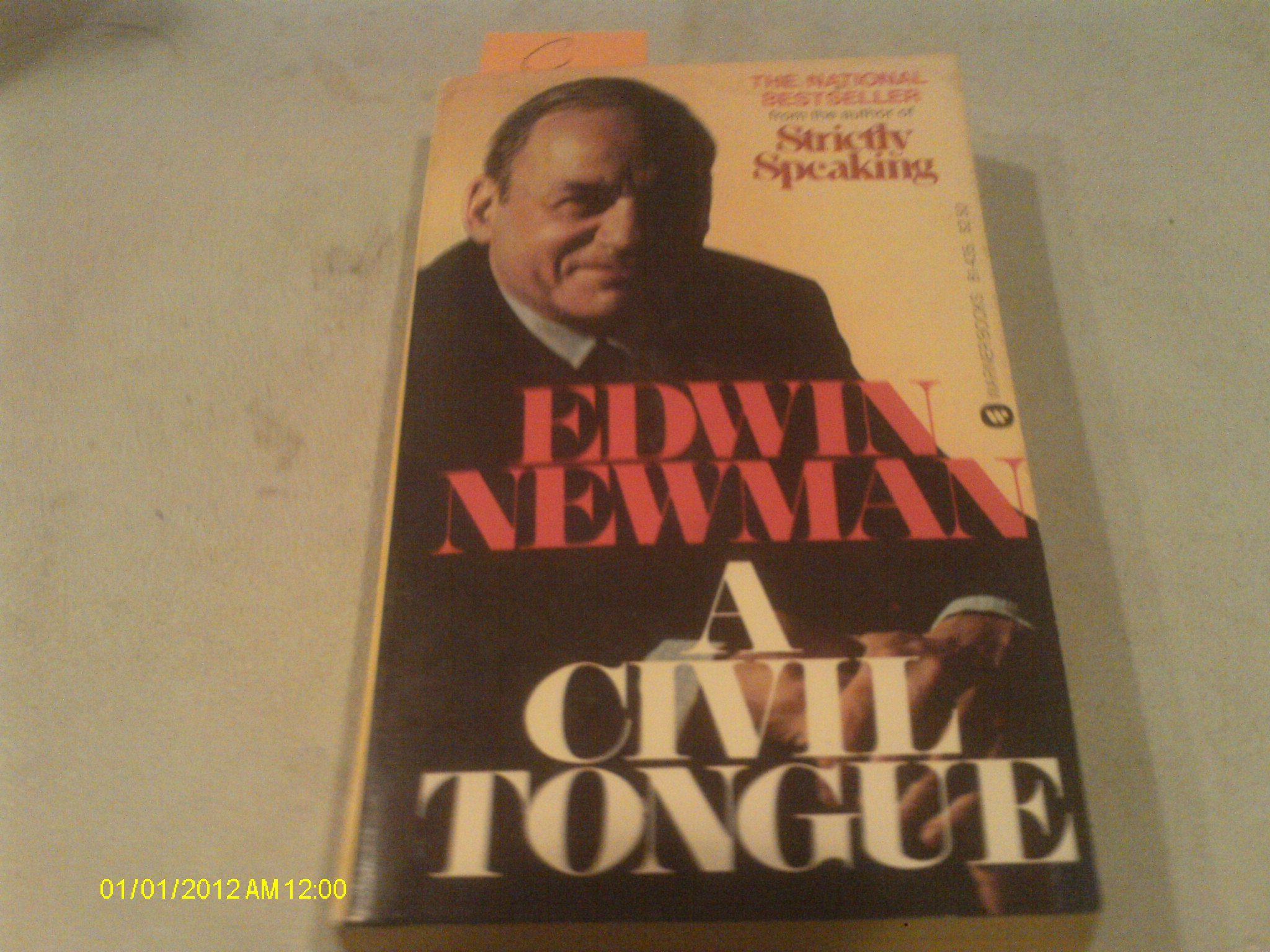A Civil Tongue by Edwin Newman | Goodreads