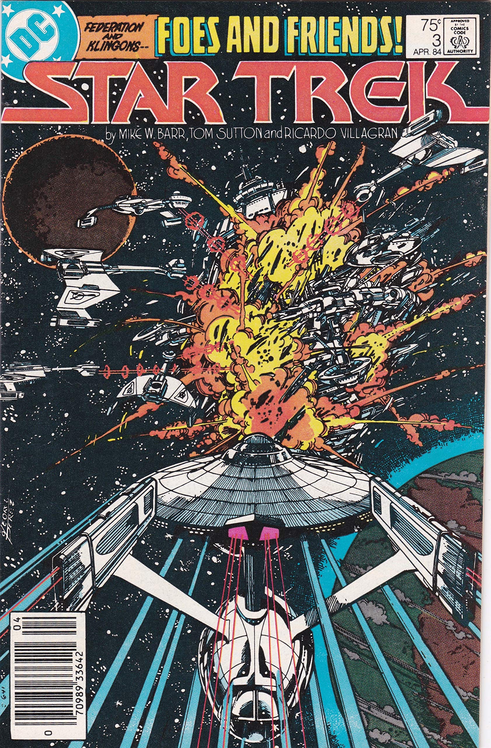 Star Trek #3 April 1984 by Mike W. Barr | Goodreads