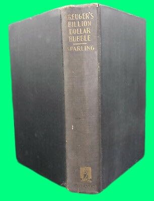 Collectible Ivar KREUGER'S BILLION DOLLAR BUBBLE 1932 First ed RARE ...