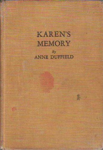 Karen's Memory by Anne Duffield | Goodreads