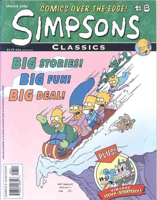 Simpsons Classics Comic Magazine #8 Spring 2006 by Matt Groening ...