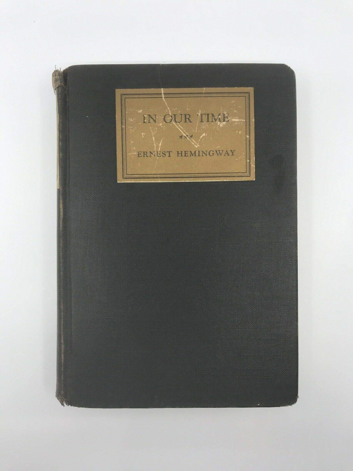 1930 Vtg In Our Time Ernest Hemingway Second American Edition 1st ...