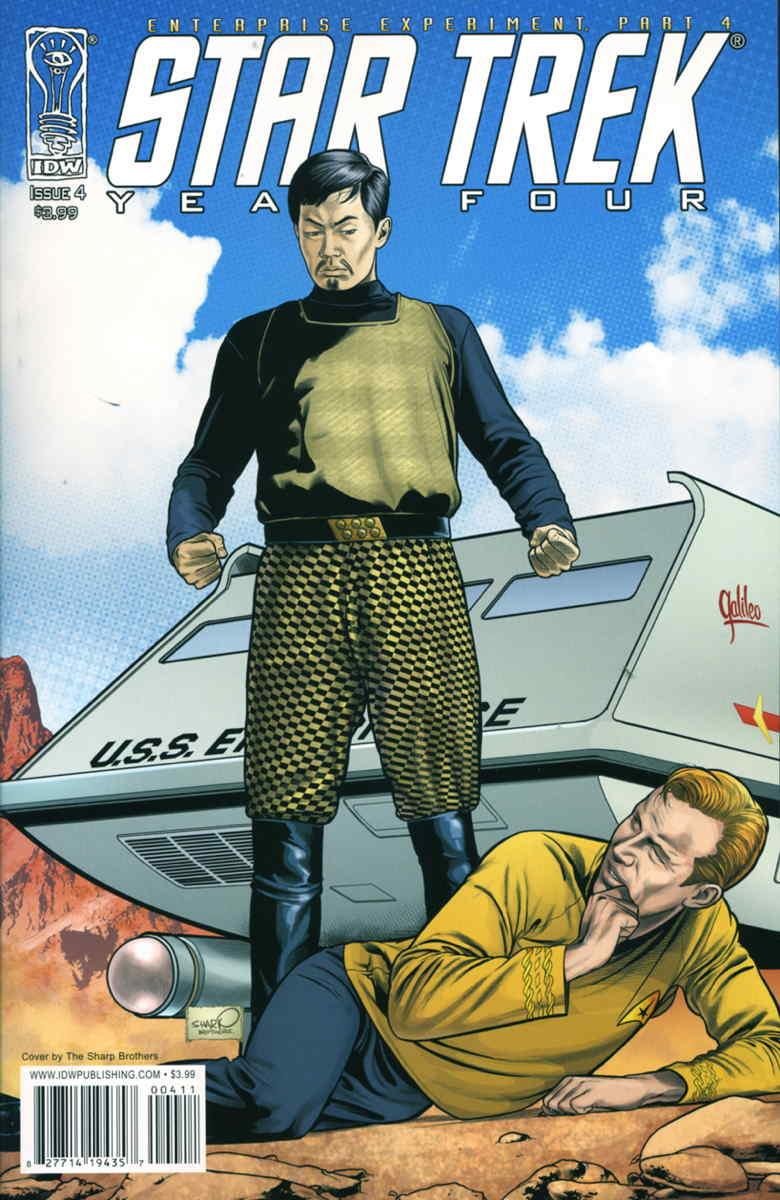 Star Trek: Year Four - Enterprise Experiment #4 by Derek Chester ...