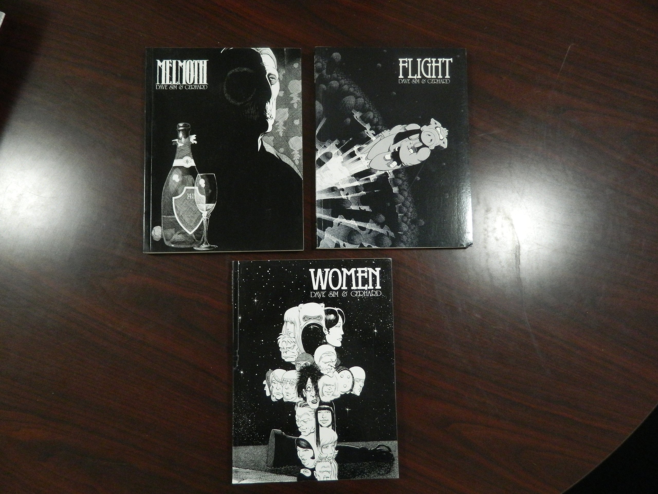CEREBUS Book 6-8 Set of 3: MELMOTH, FLIGHT & WOMEN 1991-1994 by Dave ...