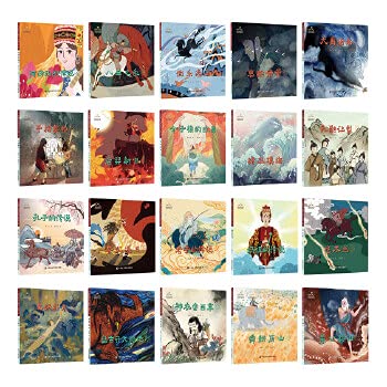 Eight Wang's chaos Chinese classic folk story painting by SHI LE NI HUI ...