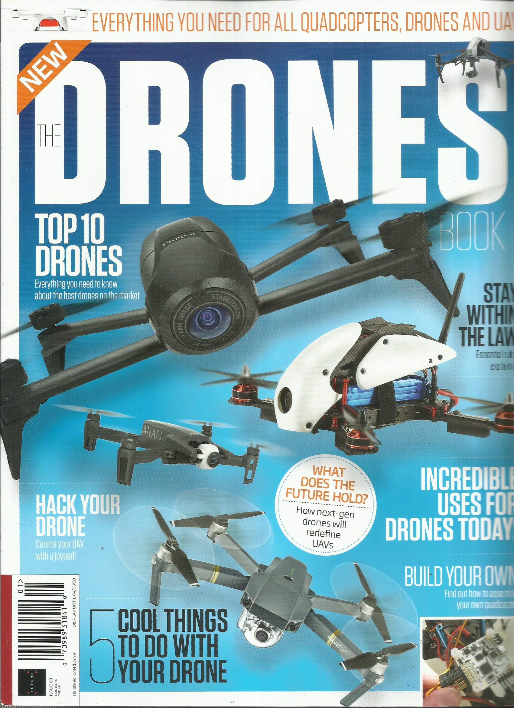 THE DRONES BOOK, TOP 10 DRONES * HACK YOUR DRONE * NINTH EDITION ...
