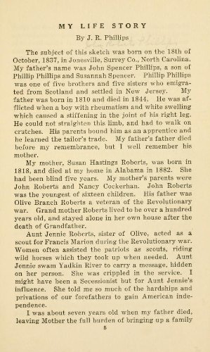 The Story of My Life by John Roberts Phillips | Goodreads