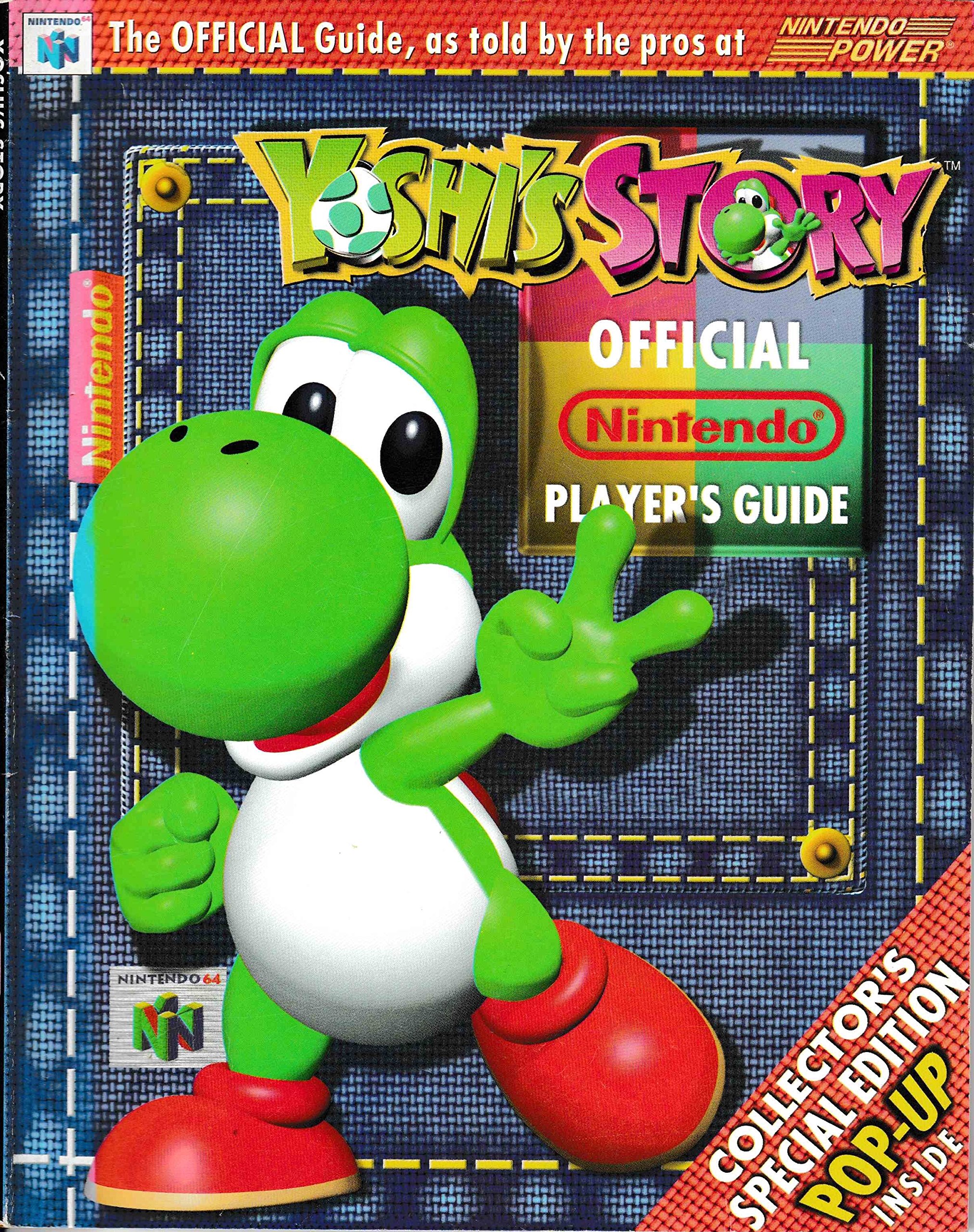 Yoshi's Story Nintendo Official Player's Strategy Guide by Jason Leung ...