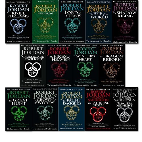 The Wheel of Time, 13 Books Collection Set by Robert Jordan. (The Eye ...