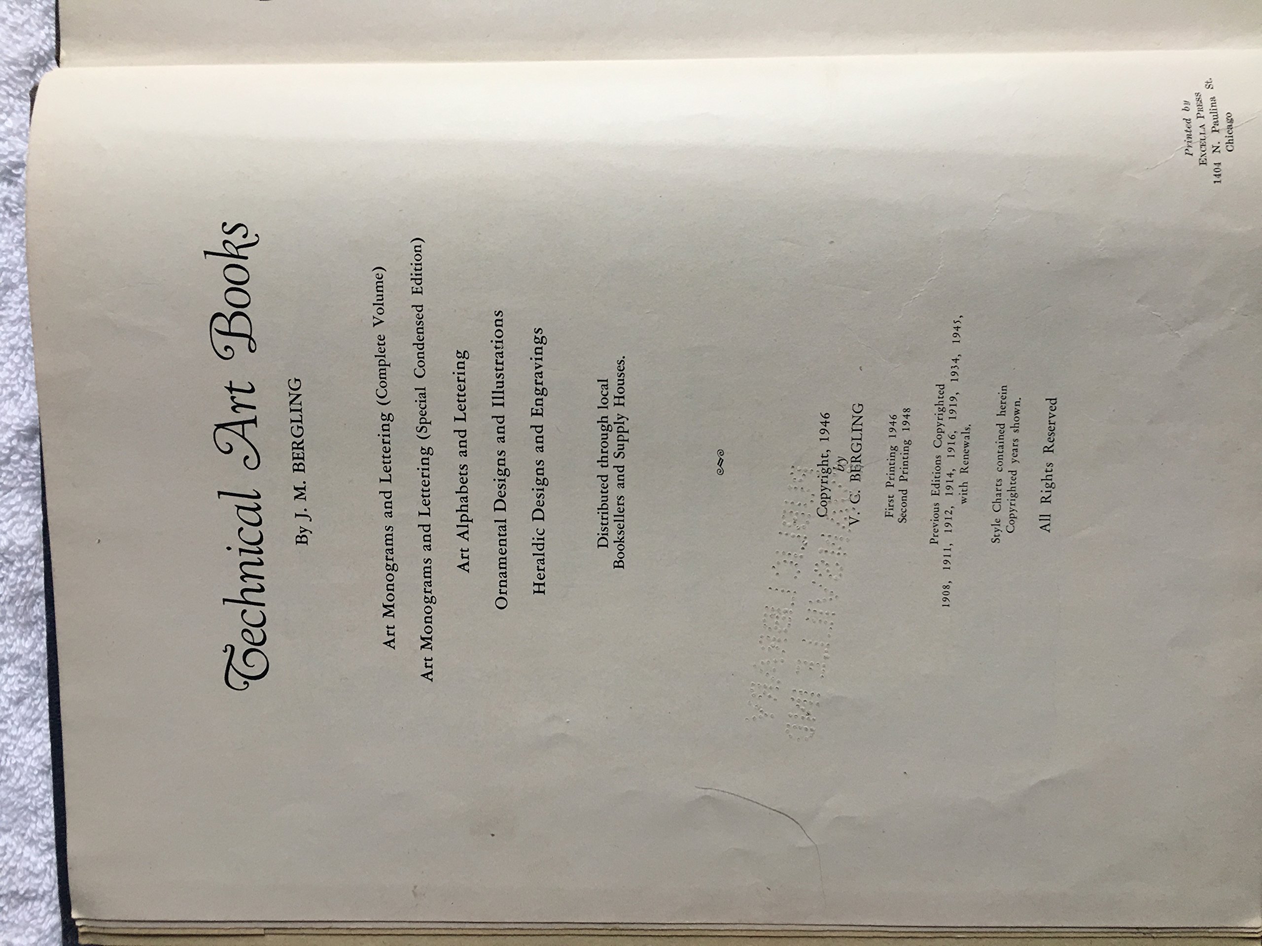 Art monograms and lettering;: An encyclopedia of monograms for the use ...