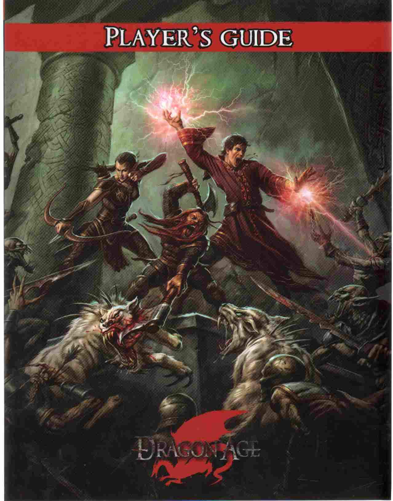 DRAGON AGE DARK FANTASY ROLEPLAYING Player's Guide by Chris Pramas ...