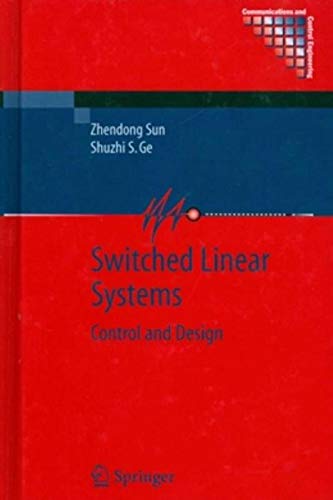 Switched Linear Systems By Zhendong Sun Goodreads