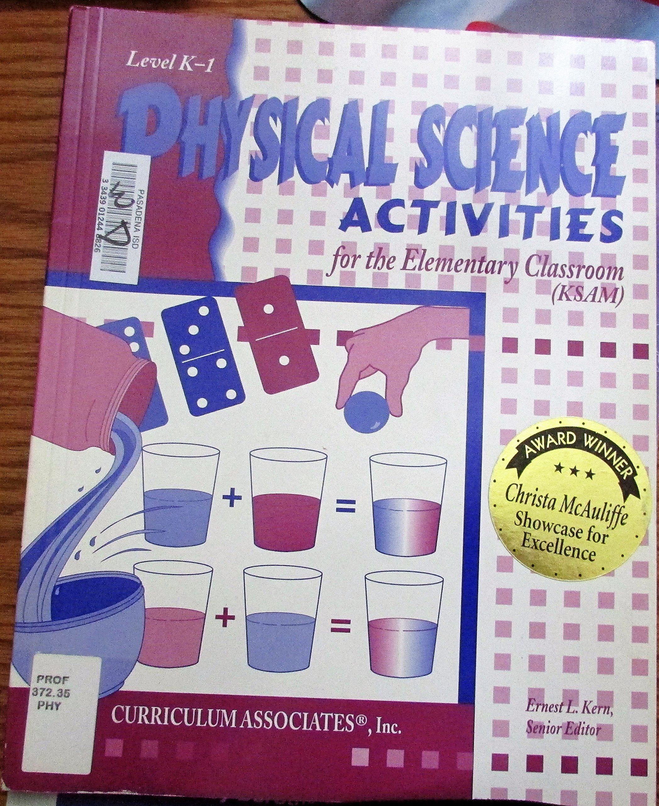 Physical Science Activities for the Elementary Classroom by Senior ...