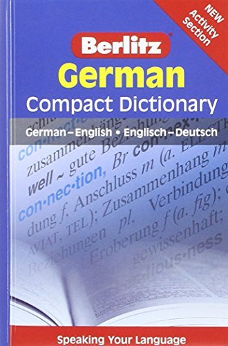 Berlitz German Compact Dictionary: German-English/Englisch-Deutsch ...