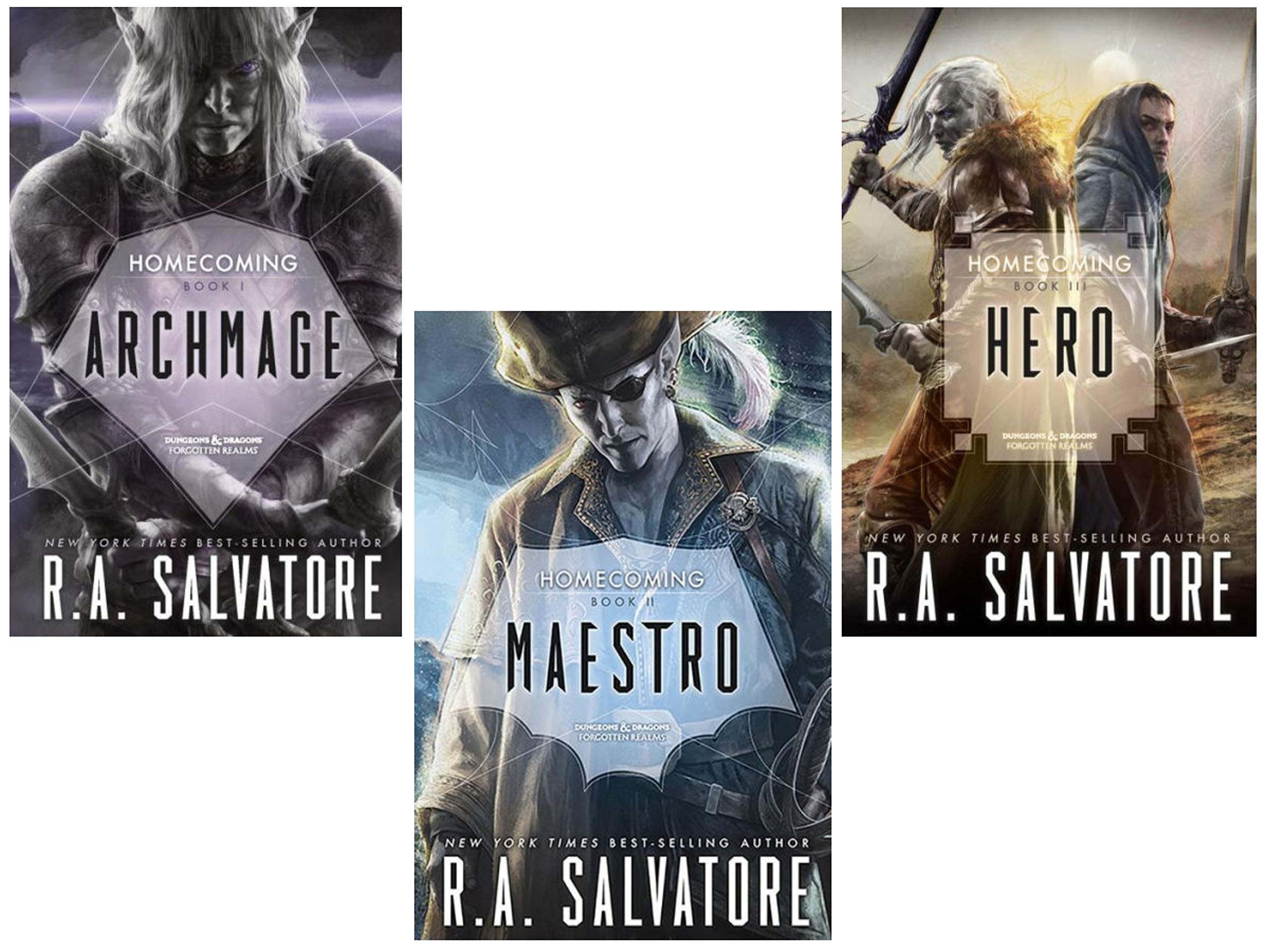 Homecoming 3 Book Series Set by R.A. Salvatore | Goodreads