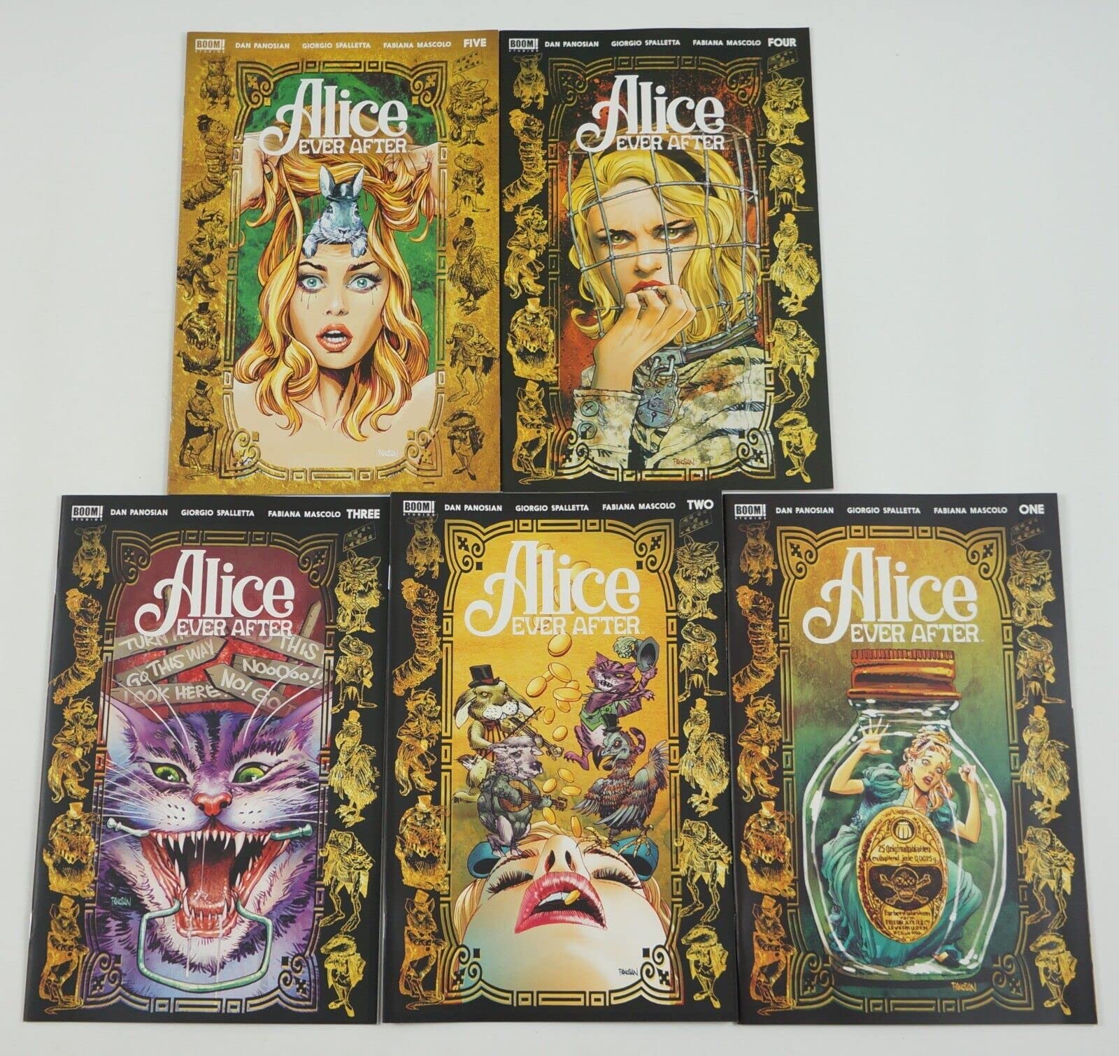 Alice Ever After #1 2 3 4 5 complete series by Dan Panosian | Goodreads
