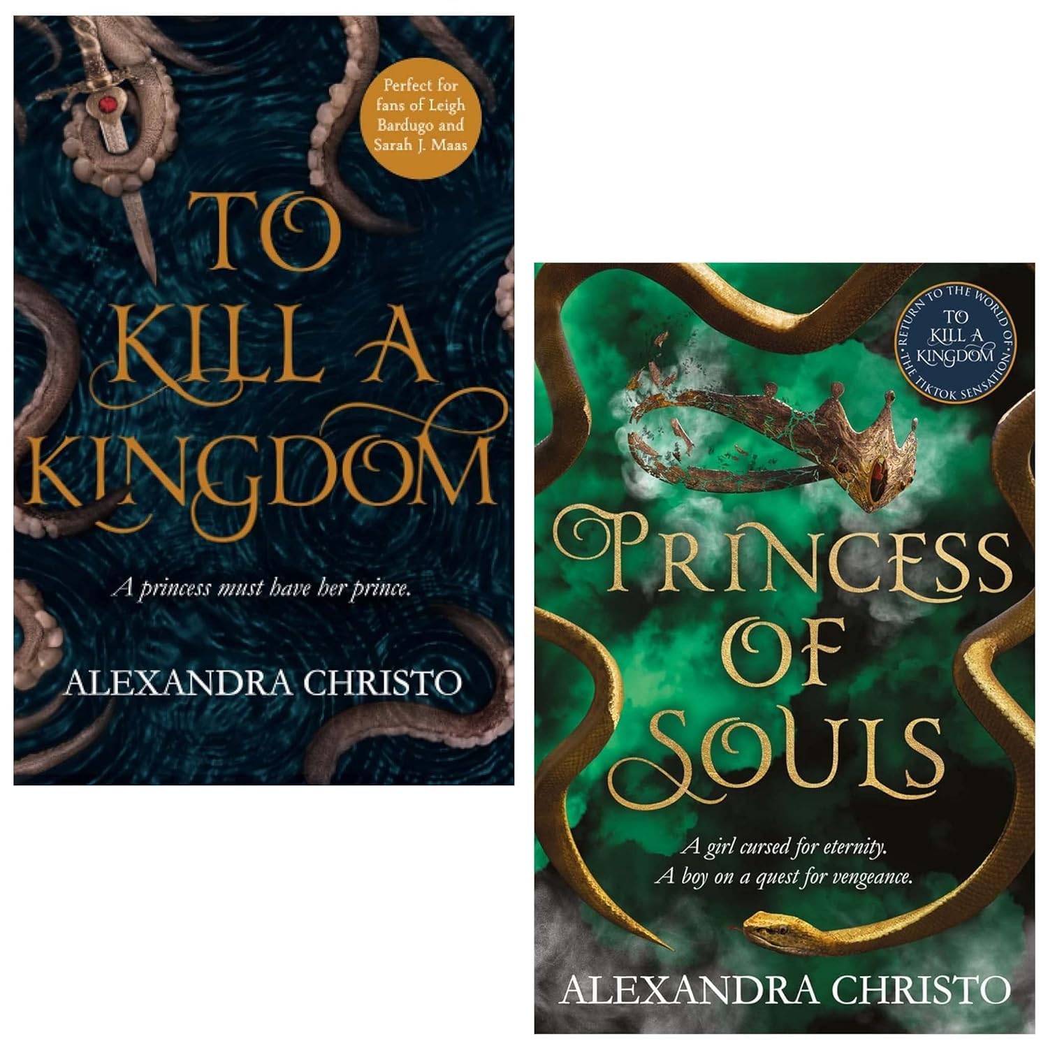 Hundred Kingdoms Novels 2 Books Collection Set by Alexandra Christo ...