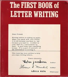 The First Book of Letter Writing by Helen Jacobson | Goodreads
