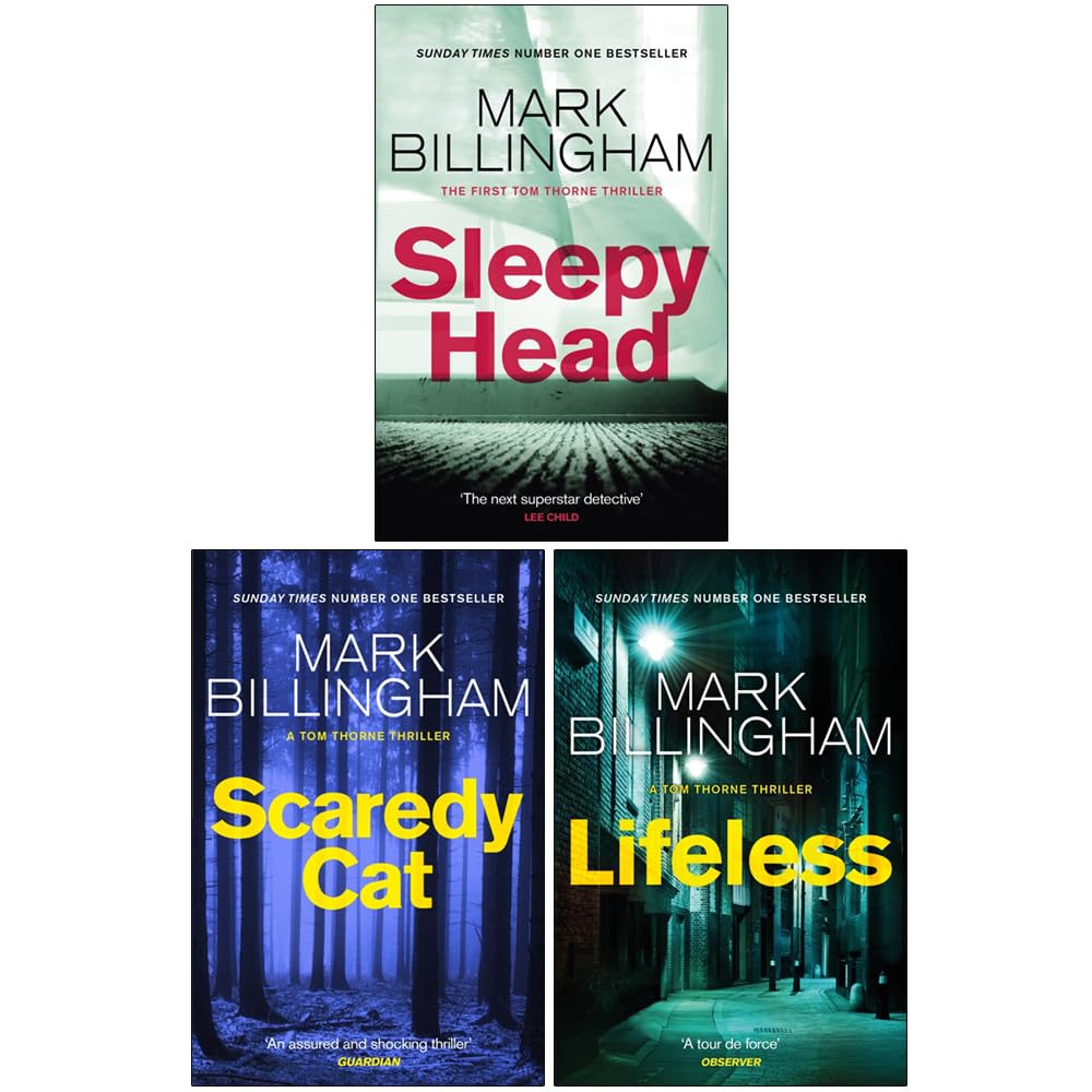 Mark Billingham Tom Thorne Novels Series 3 Books Collection Set by Mark ...