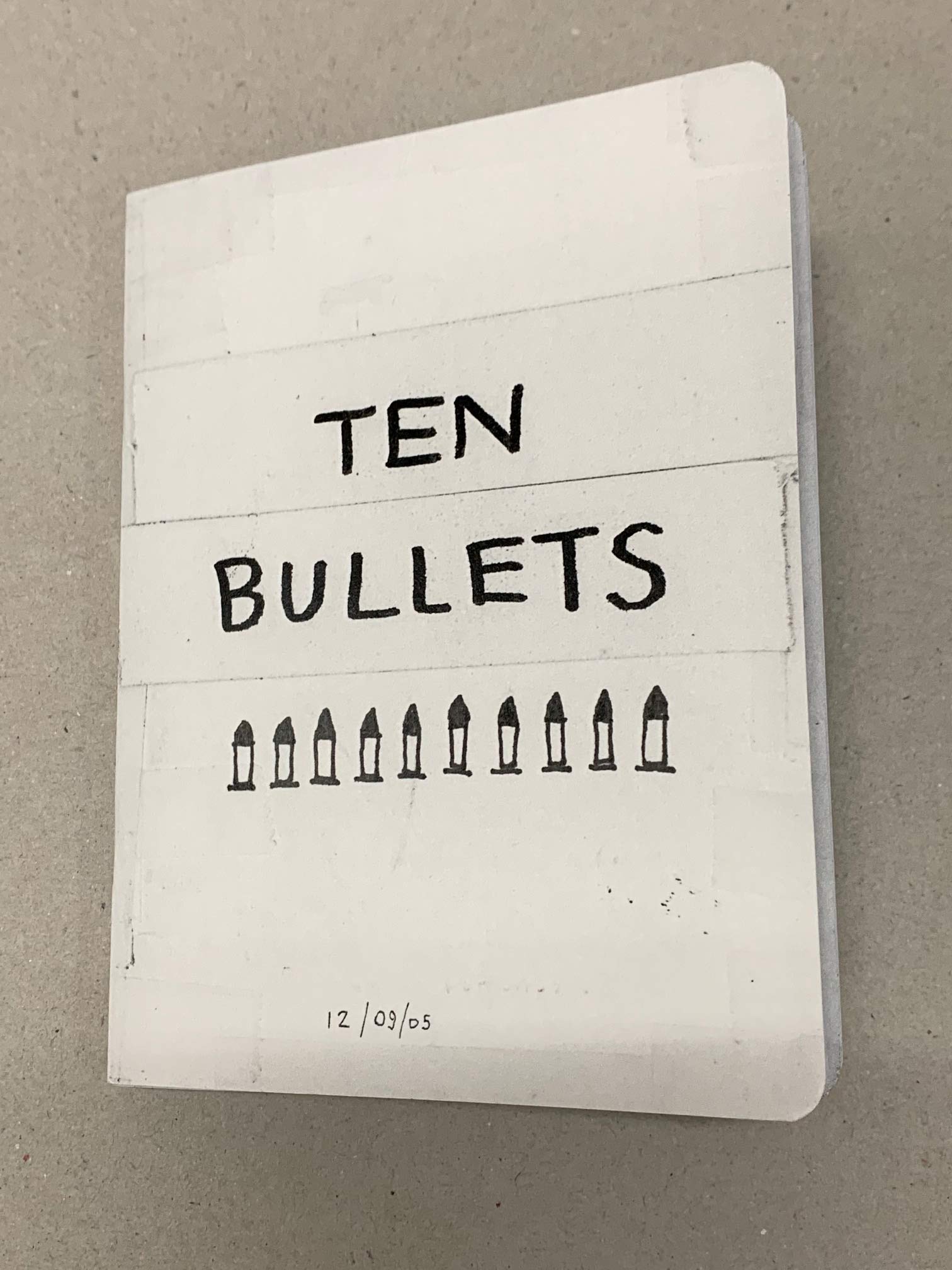 Ten Bullets by Tom Sachs | Goodreads