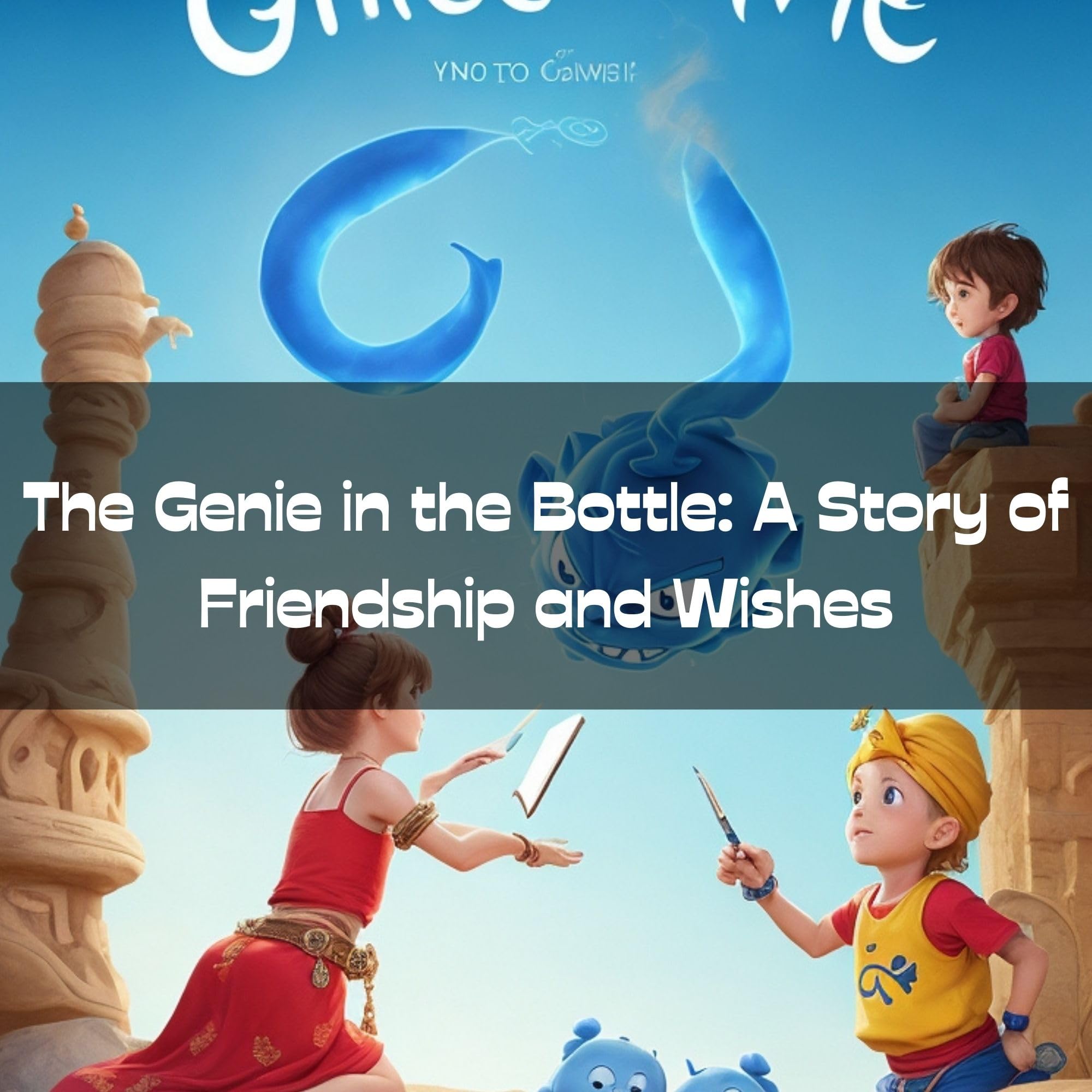 The Genie in the Bottle: A Story of Friendship and Wishes by Sunil ...