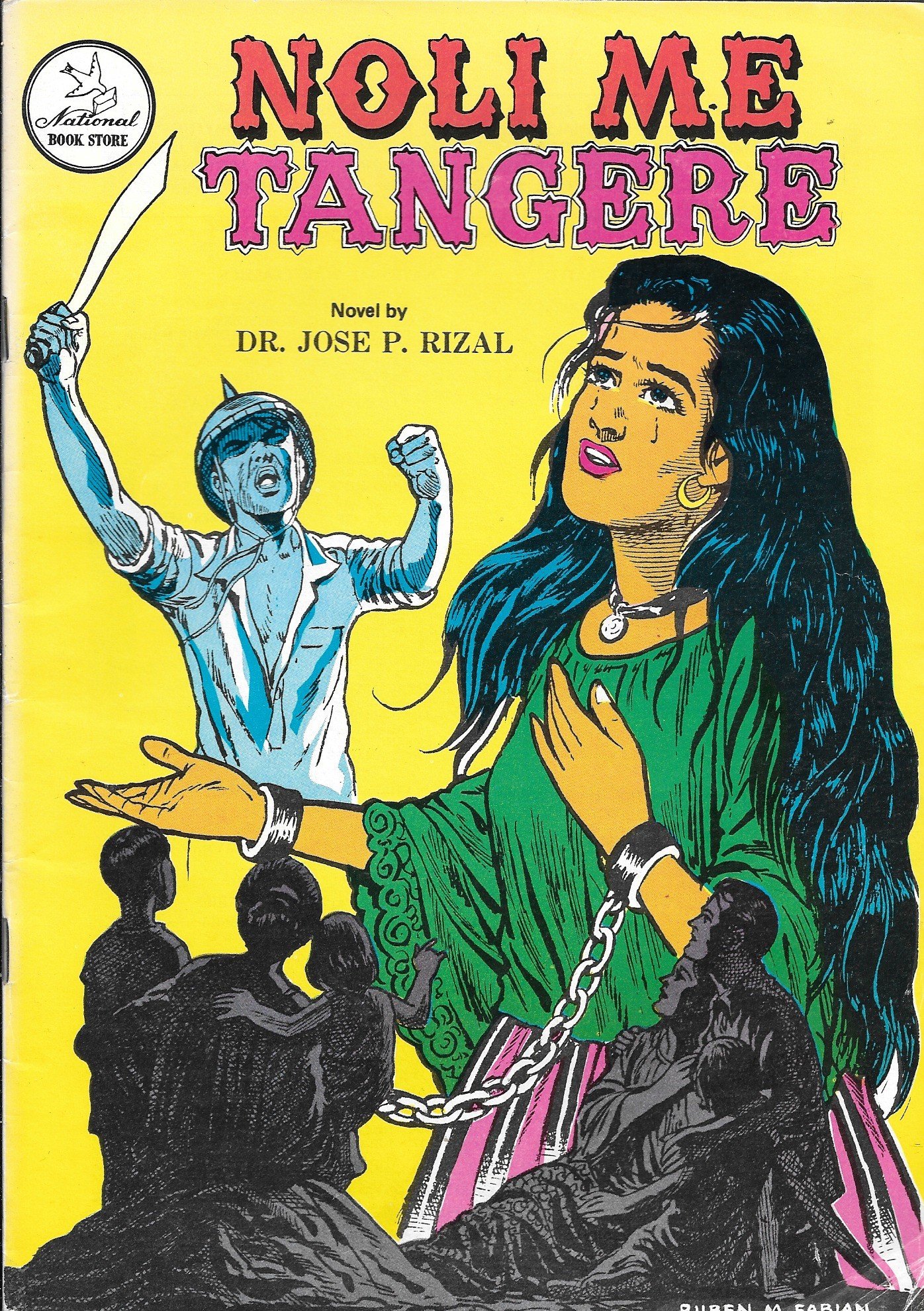 Noli Me Tangere (Touch Me Not) A Novel of Dr. Jose Rizal - Filipino ...