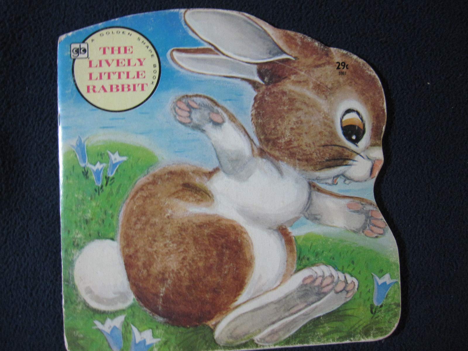 THE LIVELY LITTLE RABBIT FROM THE WORLD OF LITTLE GOLDEN BOOKS by ...