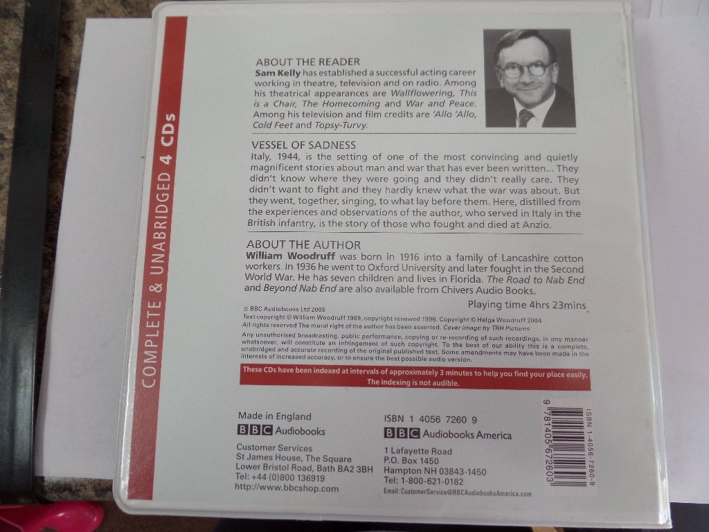 Vessel Of Sadness (Complete & Unabridged) by William Woodruff | Goodreads